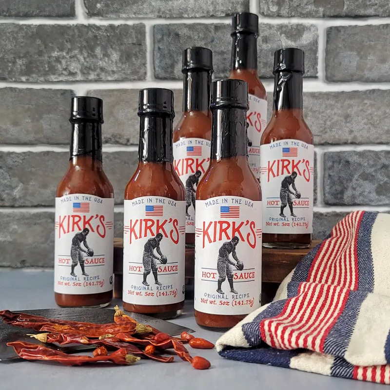 Kirk's Hot Sauce 6-Pack – The Charlie Kirk Show Store