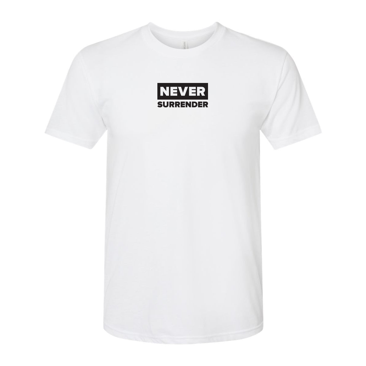 Never Surrender Tee – The Charlie Kirk Show Store